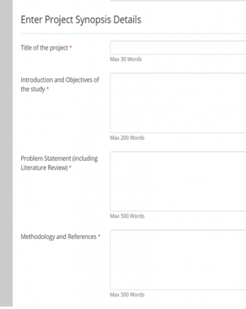 SMU BCA PROJECT SYNOPSIS AND PPT